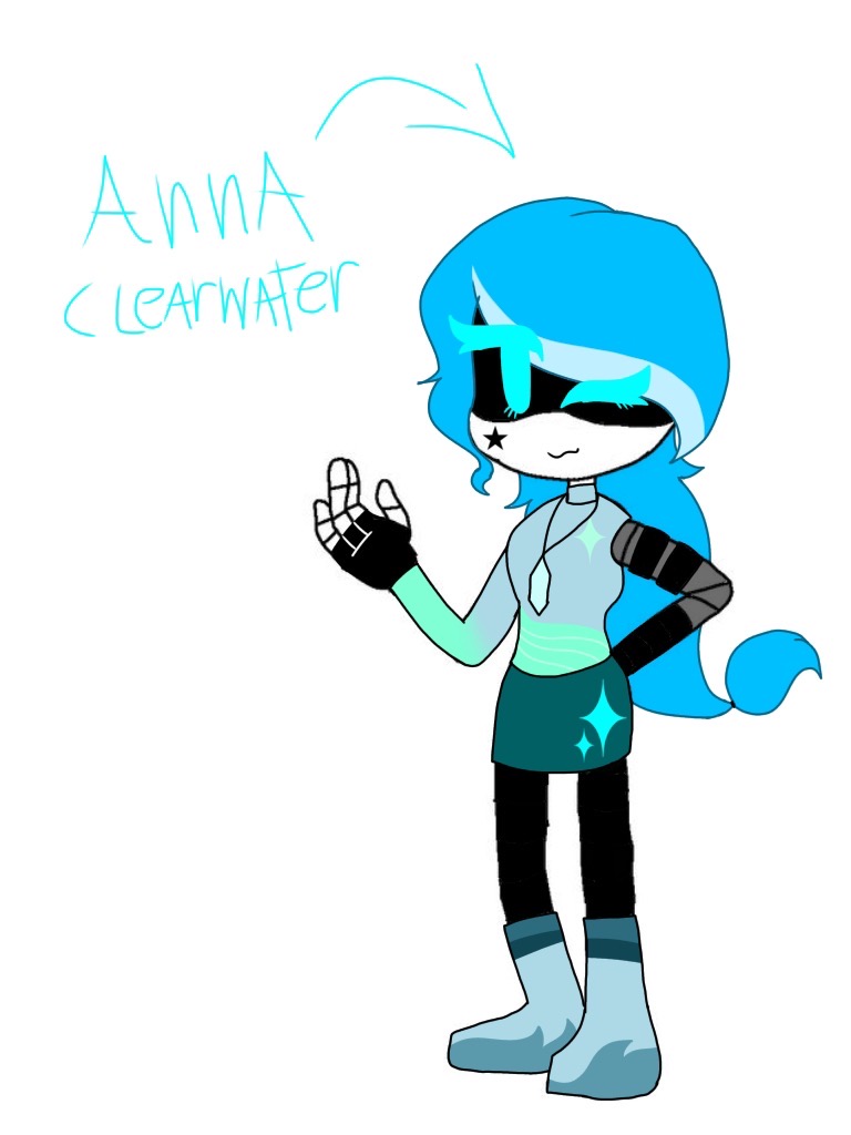 Murder Drones Oc Anna Clearwater By Rosethecoolwolf13 On Deviantart