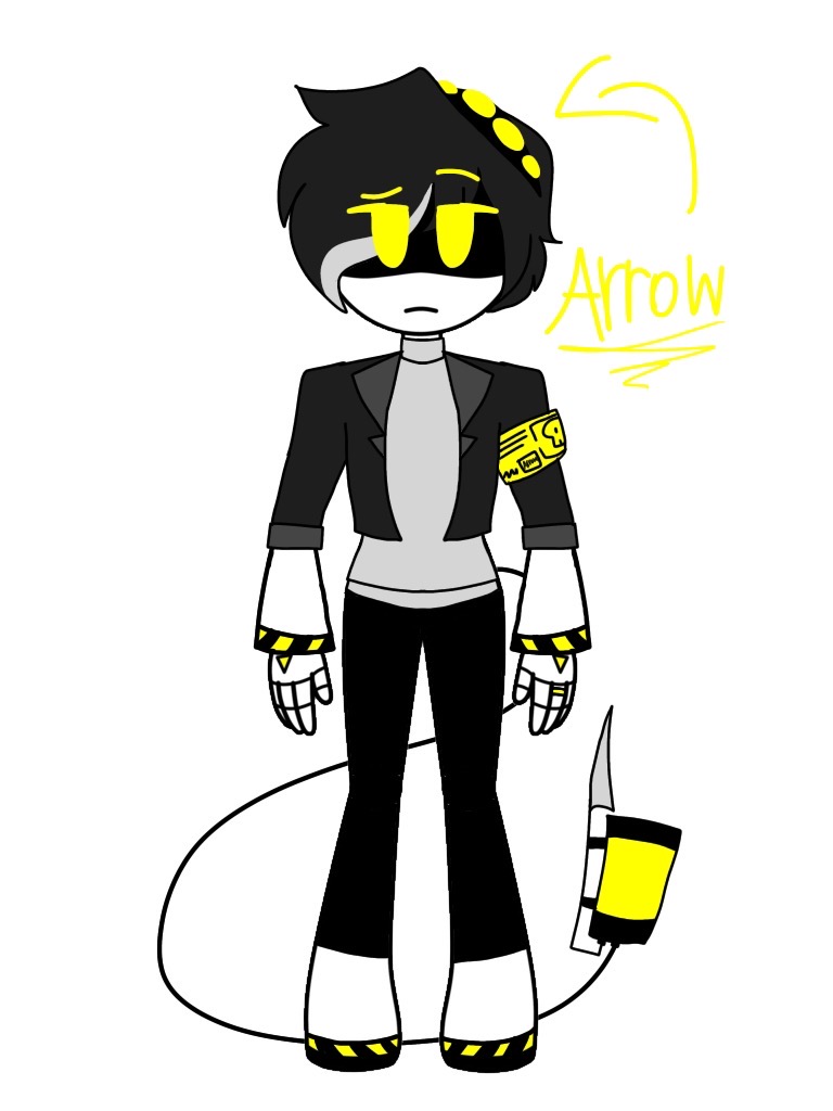 Murder Drones Oc Sd Arrow By Rosethecoolwolf13 On Deviantart