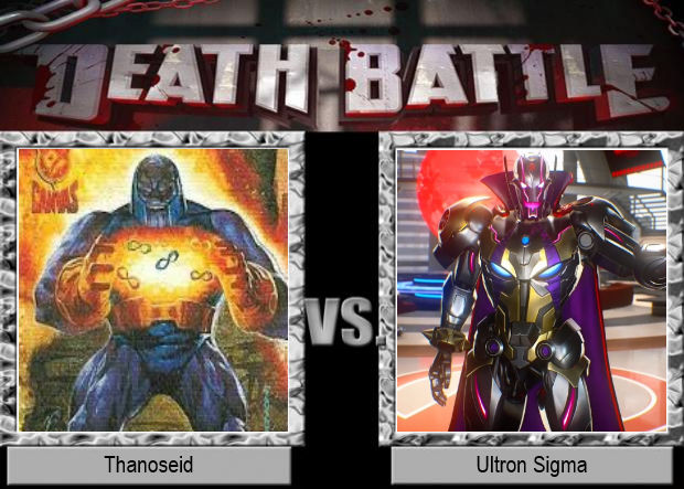 Thanoseid vs Ultron Sigma by Angeluzuko on DeviantArt Thanoseid vs Ultron Sigma by Angeluzuko on DeviantArt