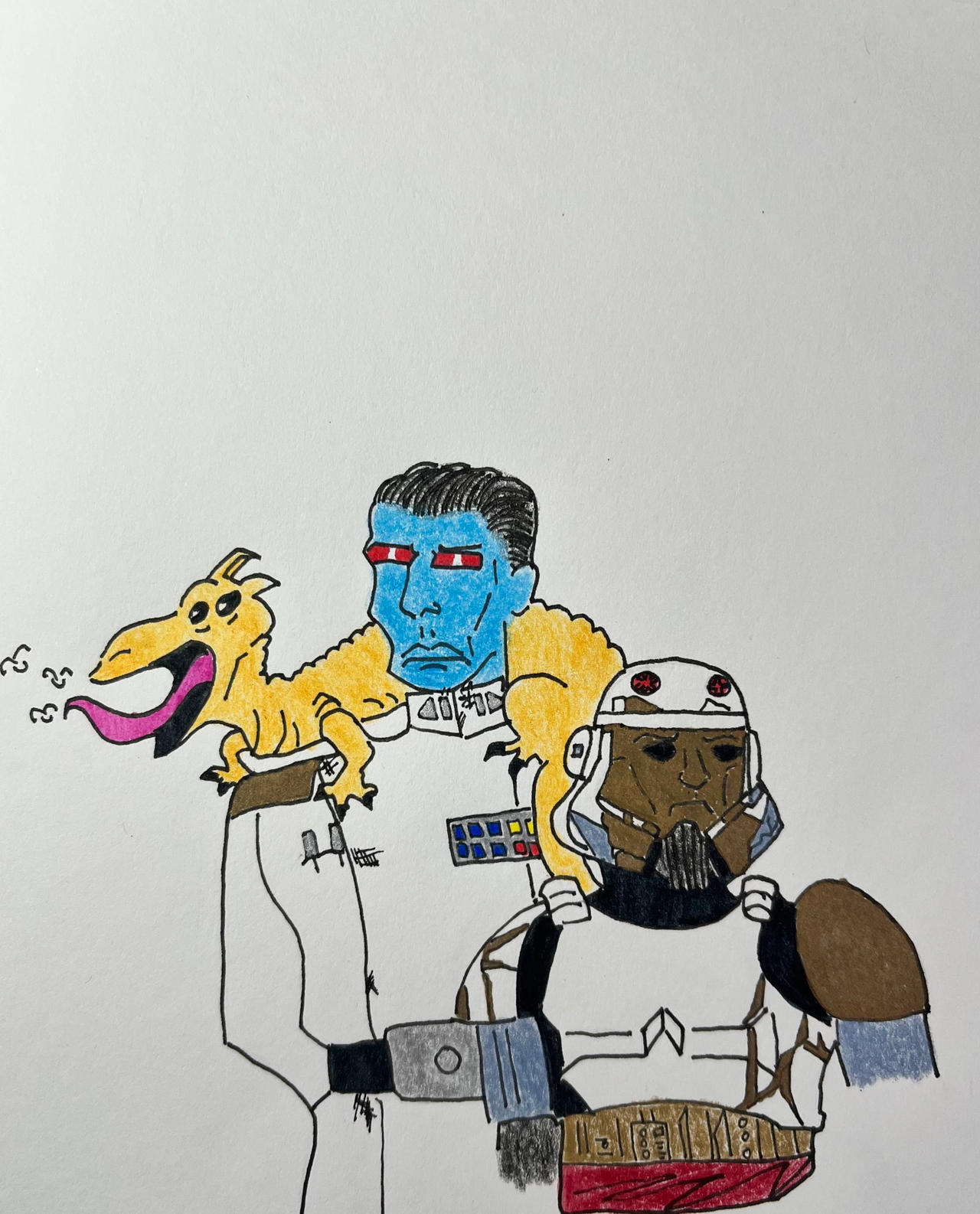 Thrawn and Captain Enoch by eds345567 on DeviantArt Thrawn and Captain Enoch by eds345567 on DeviantArt
