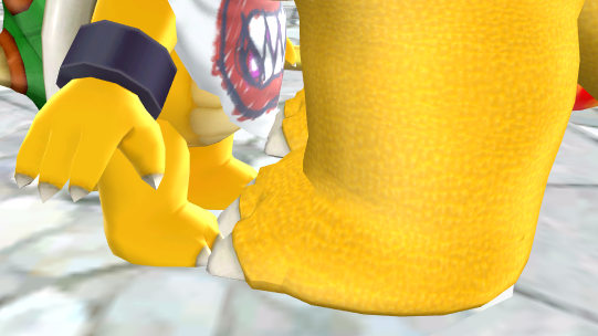 Bowser And Bowser Jr Touching Feet By Sandi130201 On Deviantart