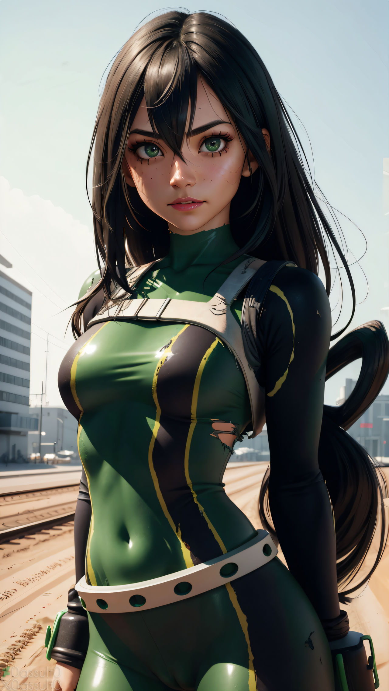 Tsuyu Asui ~ By 0assult0 On Deviantart