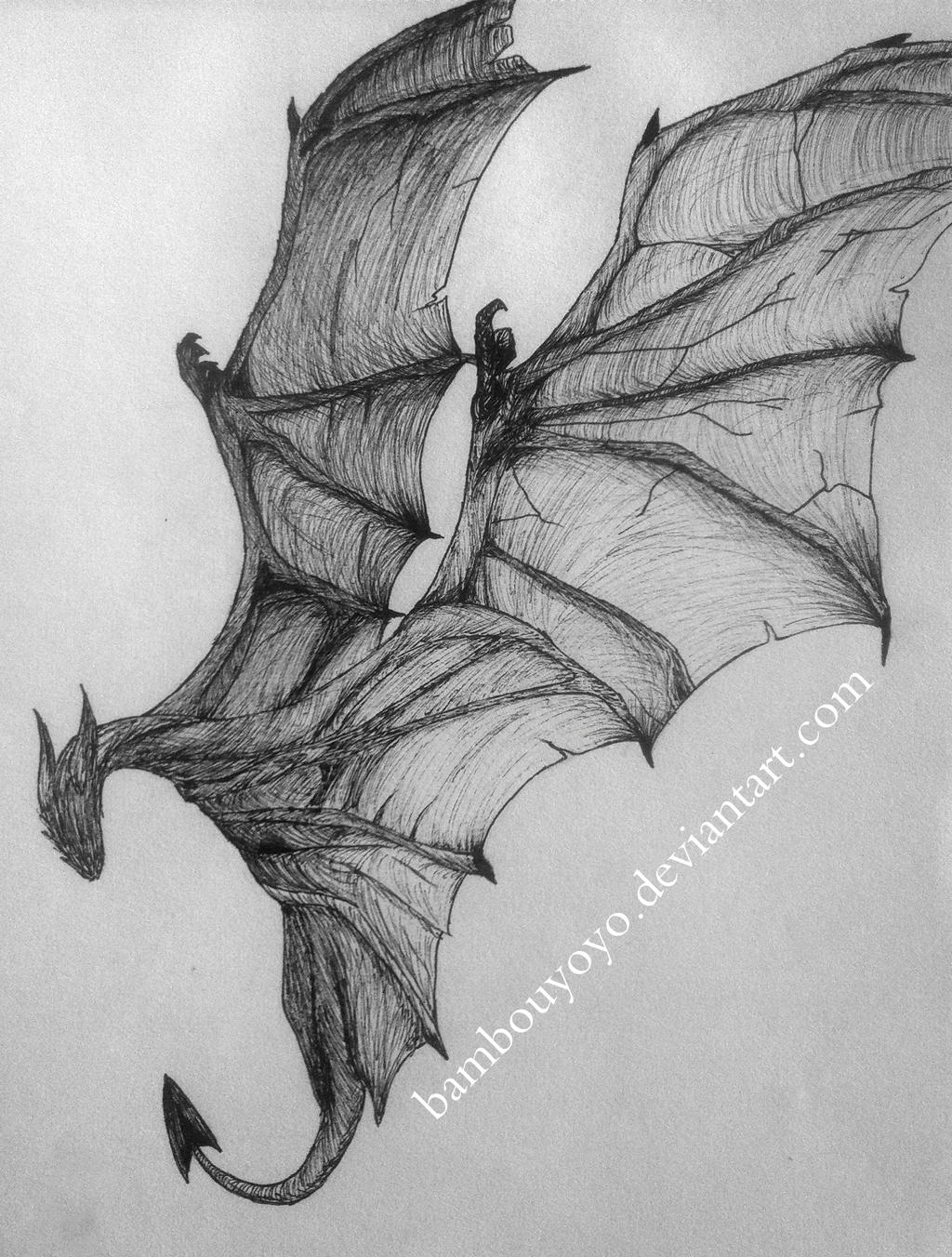 Bat Dragon By Bambouyoyo On Deviantart