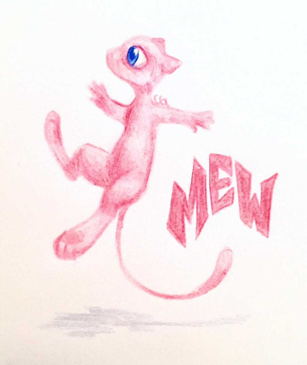 Mew Doodle By Full Of Teeth On Deviantart