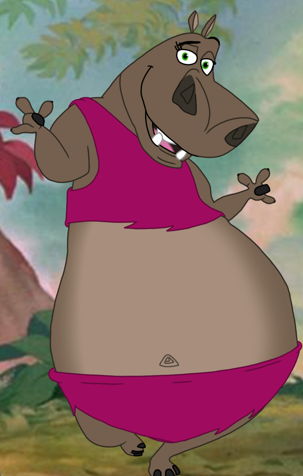 Gloria The Jungle Hippo By Kodimarto On Deviantart
