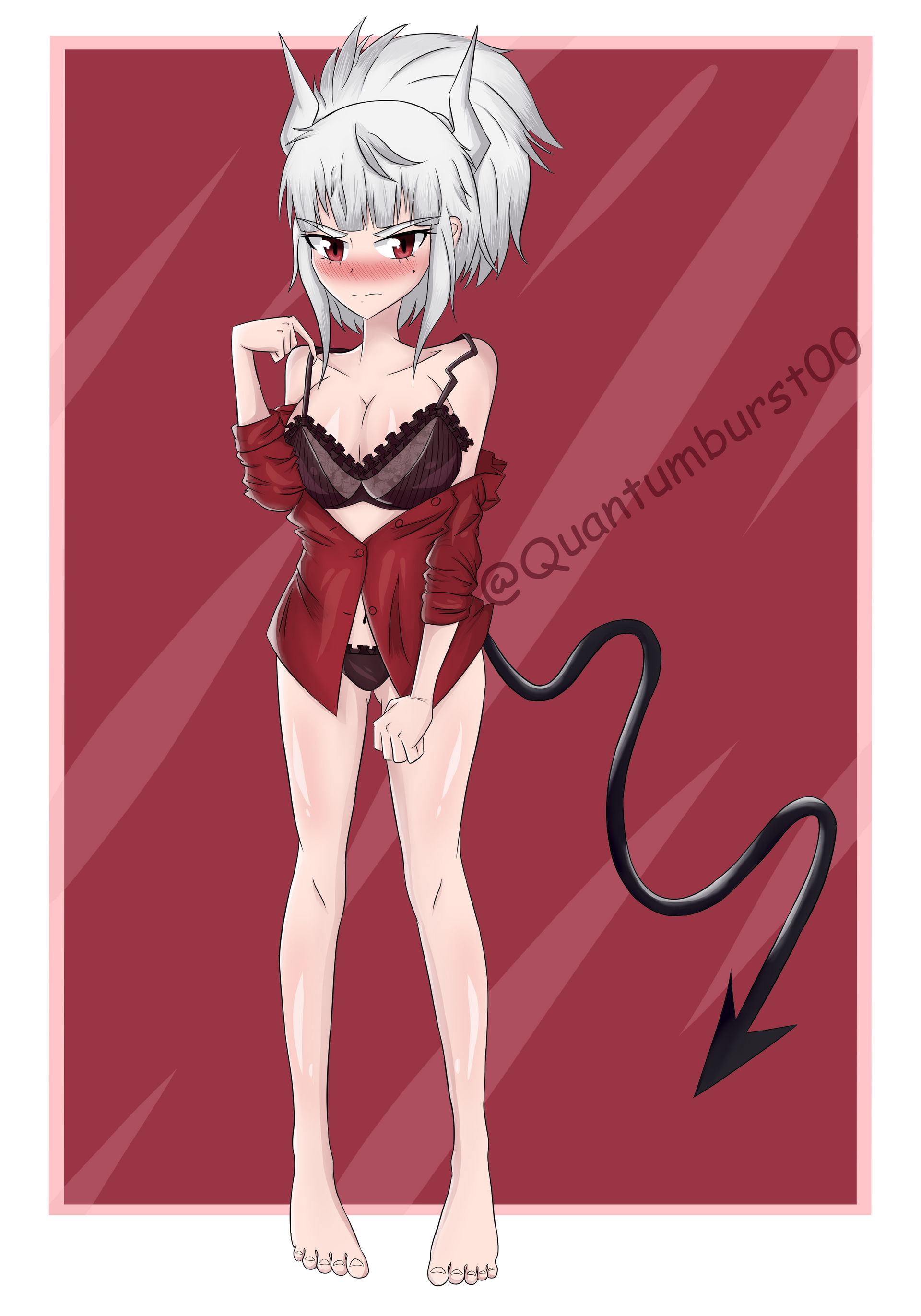 Lucy Lingerie By Quantumburst00 On Deviantart