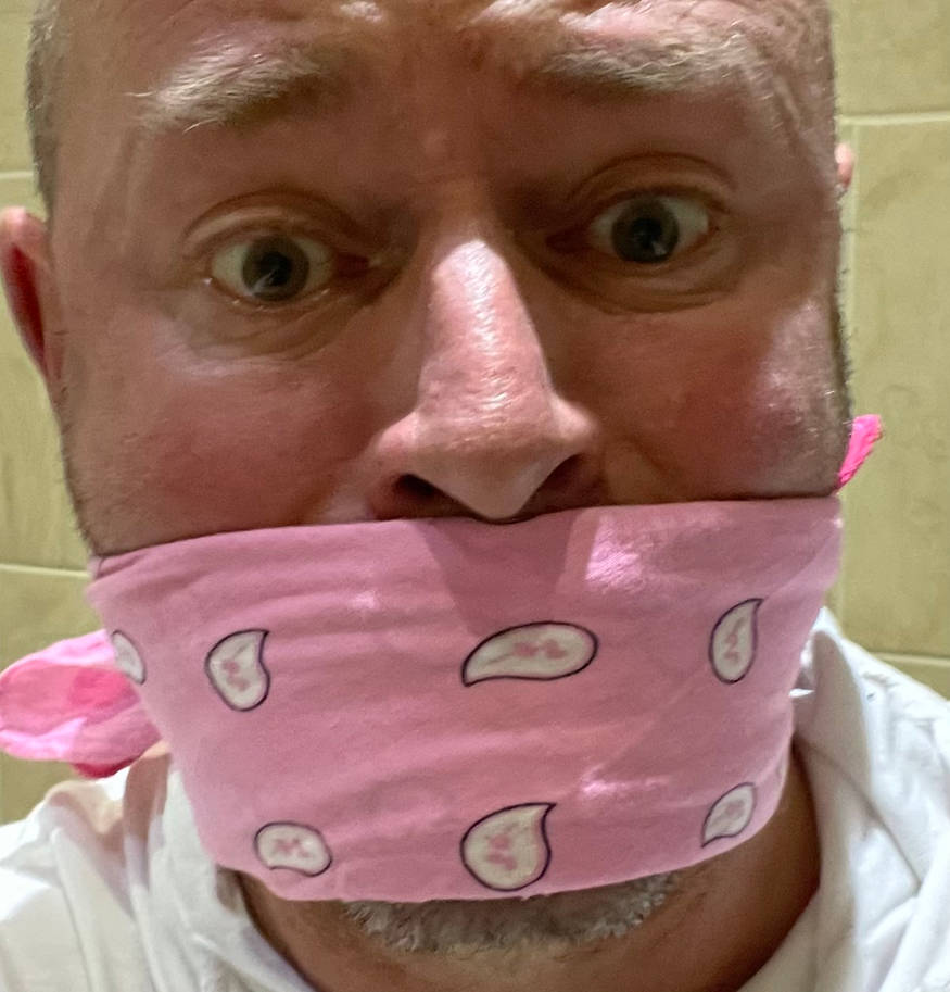 Otm Bandana Gagged By Detectivecleavegag On Deviantart