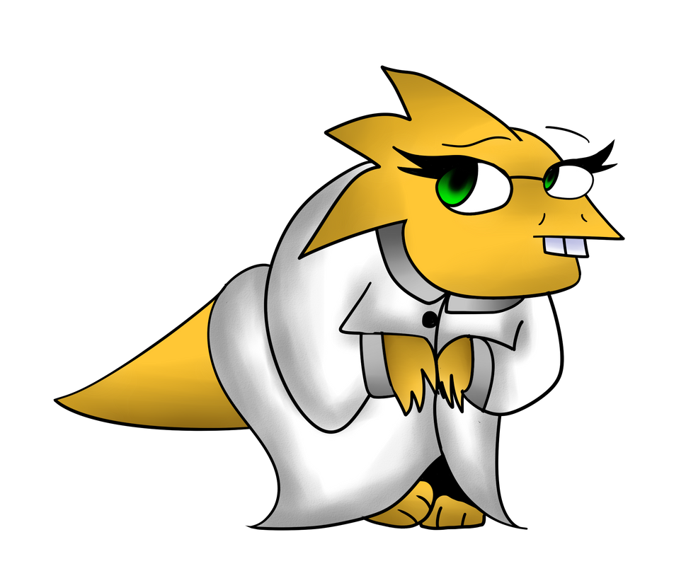 Undertale Alphys By Winterfloofy On Deviantart