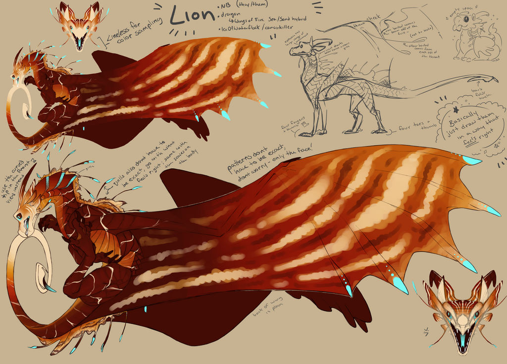 Lion Ref Sheet - outdated! please check desc! by IceOfWaterflock on ... Lion Ref Sheet - outdated! please check desc! by IceOfWaterflock on ...