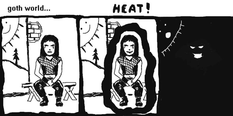 Goth world 1 - heat by MrSatanek on DeviantArt