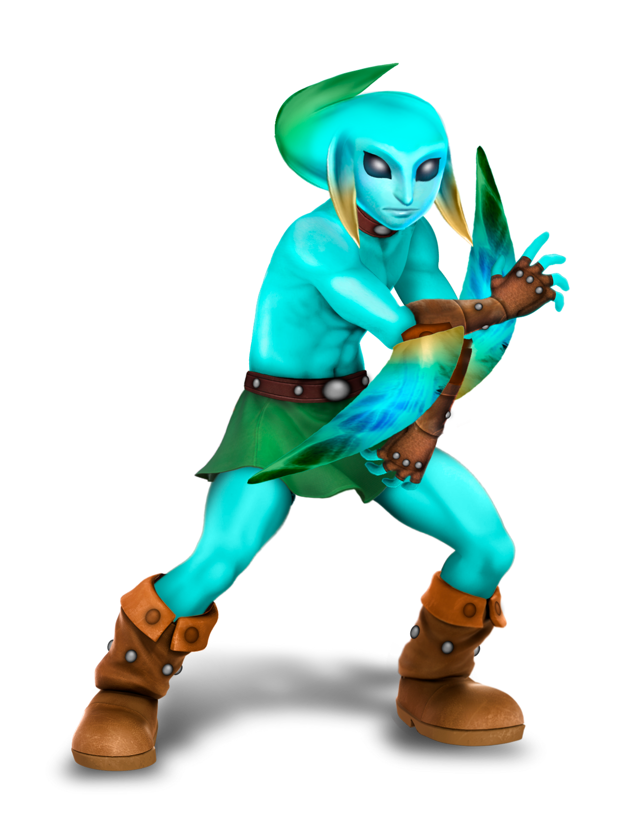 Super Smash Bros Onslaught Zora Link By Pokemonabsol On Deviantart