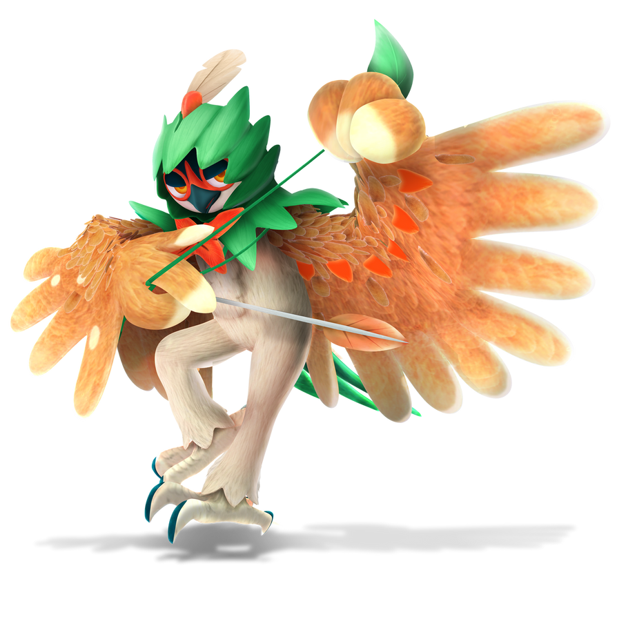 Super Smash Bros Onslaught Decidueye By Pokemonabsol On Deviantart