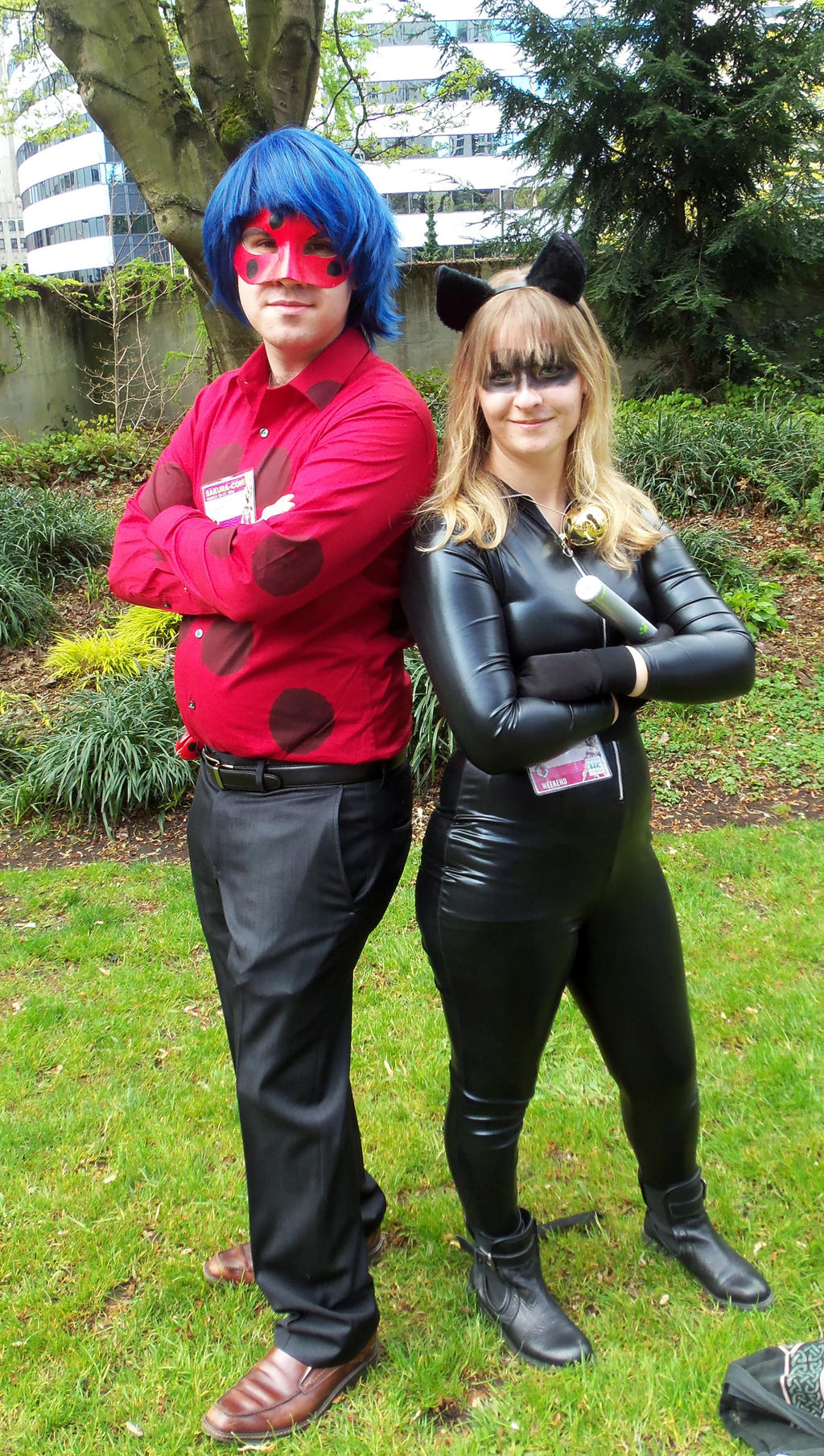 Gender Swap Ladybug And Cat Noir By 93fangshadow On Deviantart