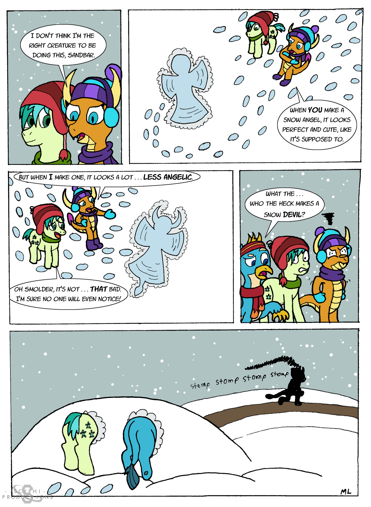 Snow Angels By Scyphi On Deviantart