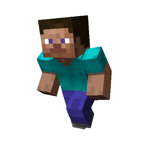 Steve Running By Undertalefdrawer On Deviantart