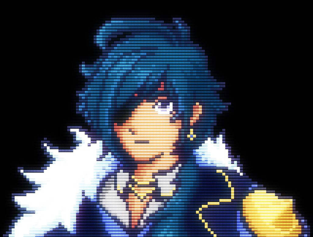 Kaeya Pixel Art By Ja02 On Deviantart
