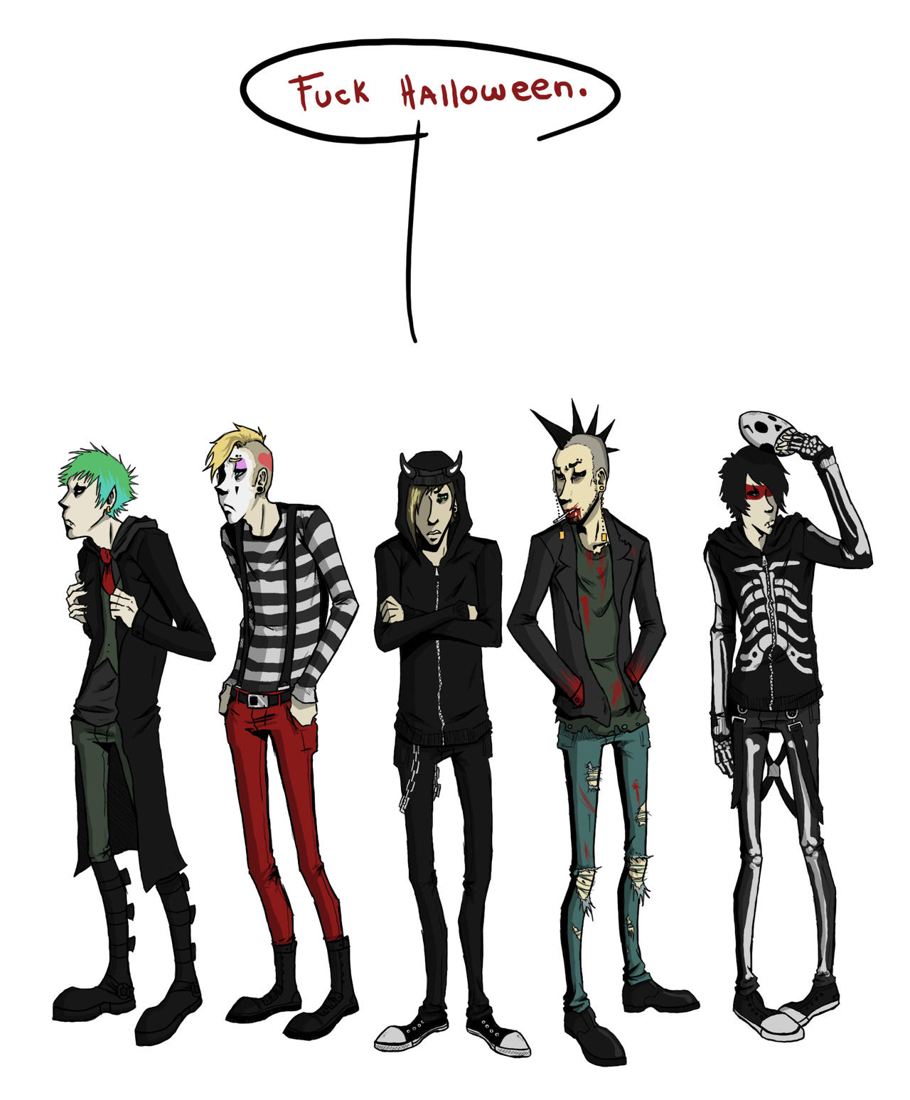 Halloween Sucks My Dick By Xlivegaara7 On Deviantart