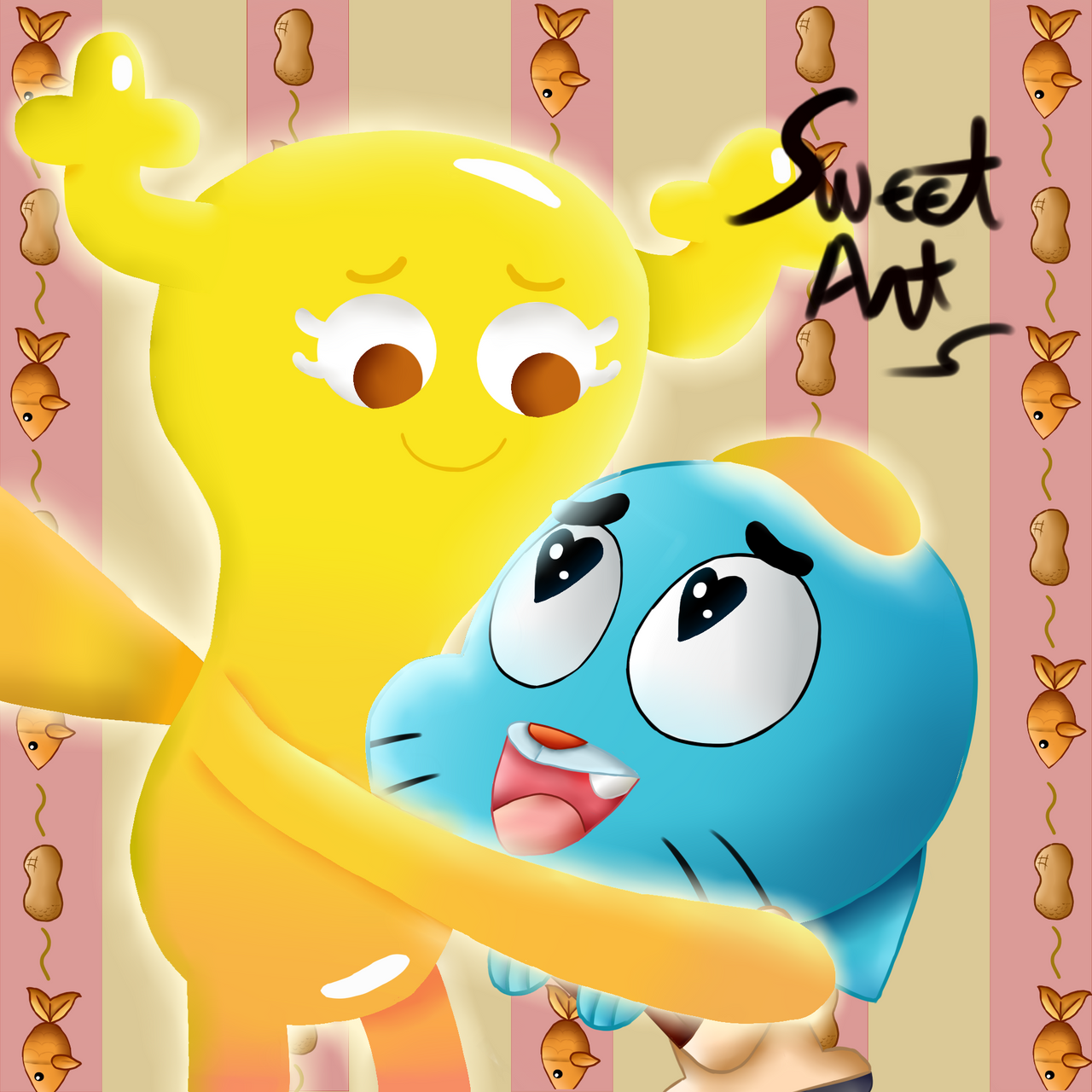 Penny And Gumball By Sweetart99 On Deviantart