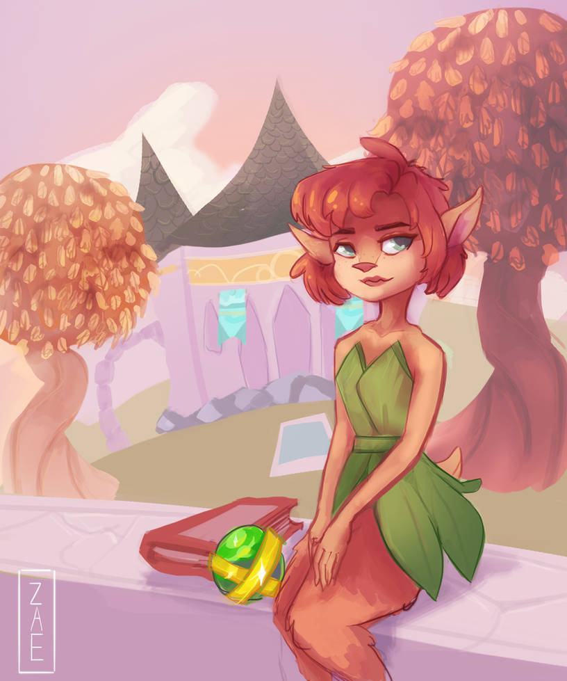 Elora Reignited By Zaephiir On Deviantart