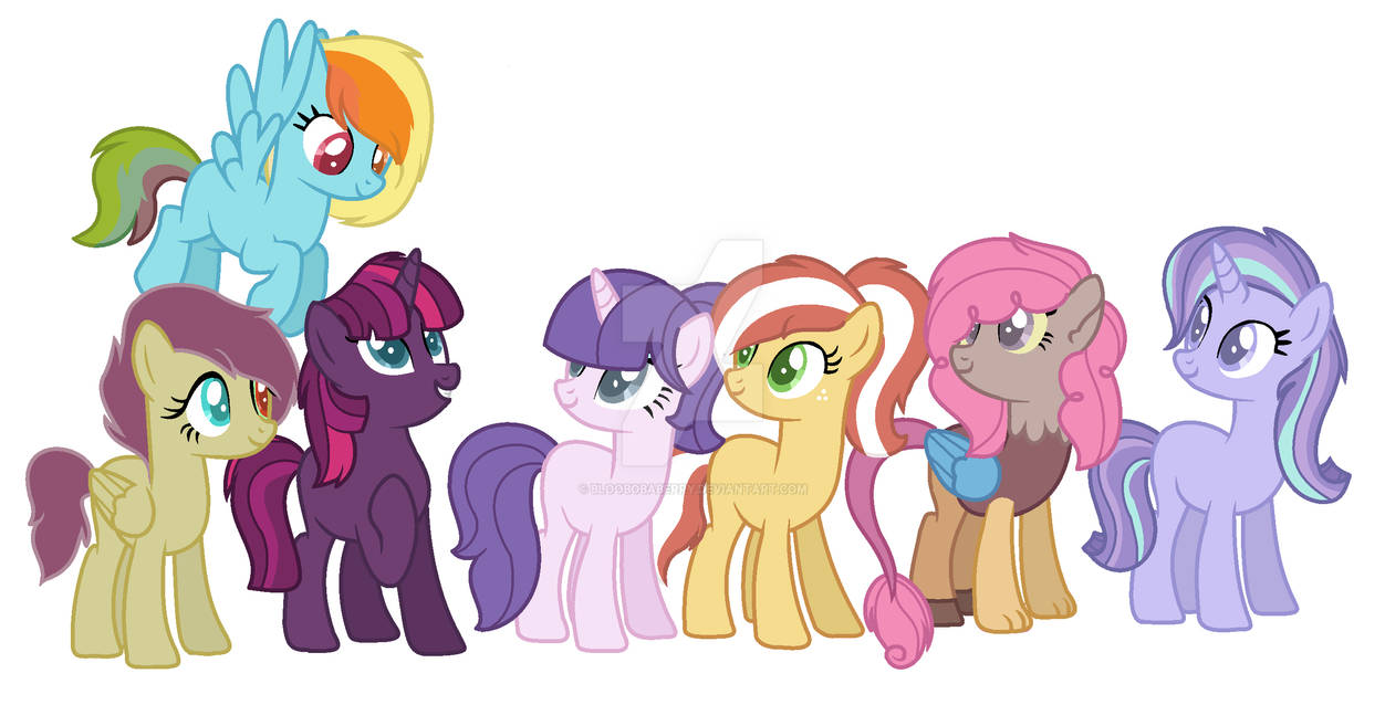 Mlp Ng Mane 6 X Villiansreformed Villians By Bloobobaberry On Deviantart