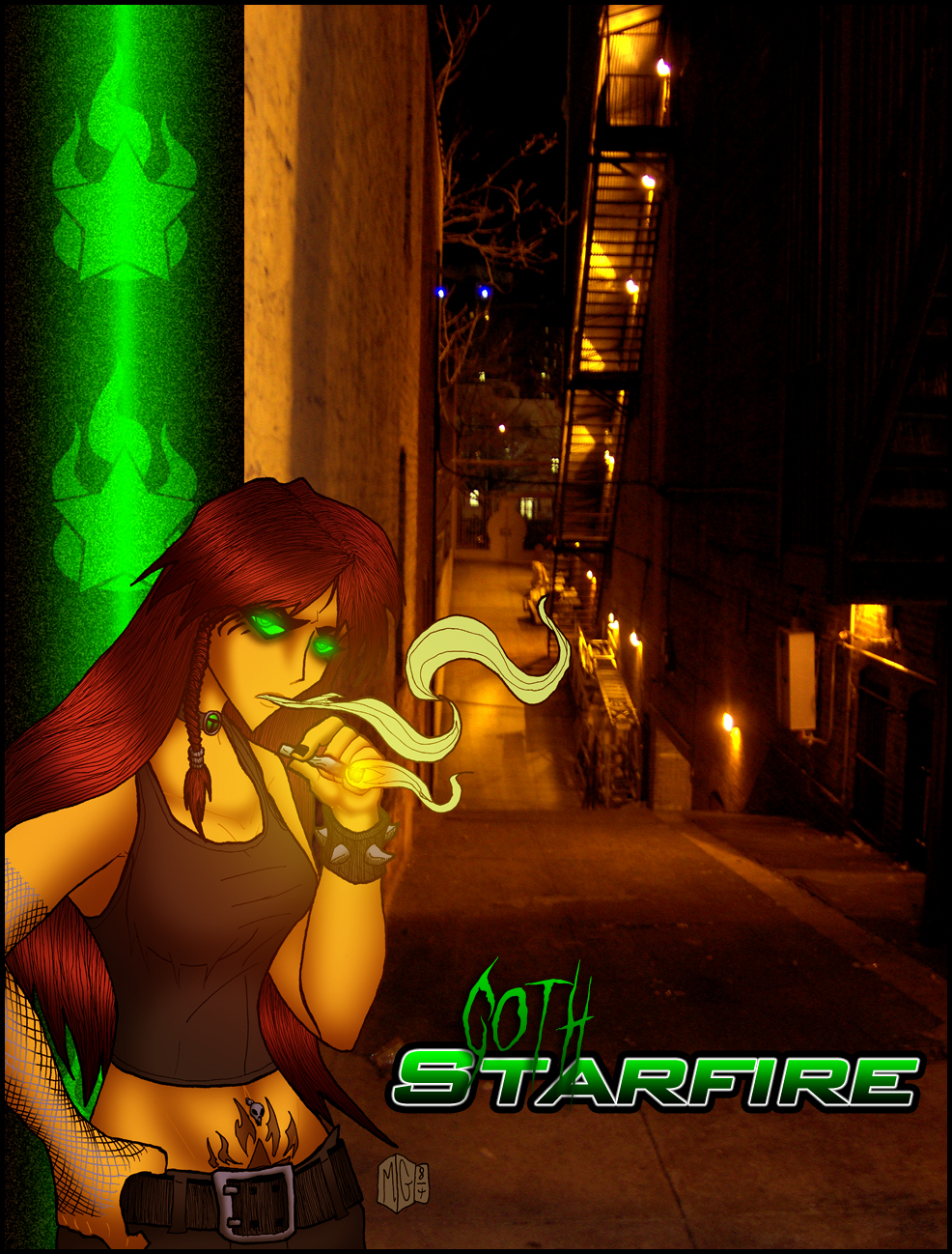 TT - Goth Starfire by What-the-Gaff on DeviantArt