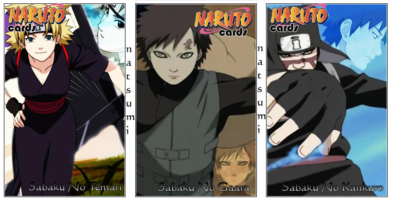 Naruto Cards Collection - 4 by xNatsumiUchihax on DeviantArt