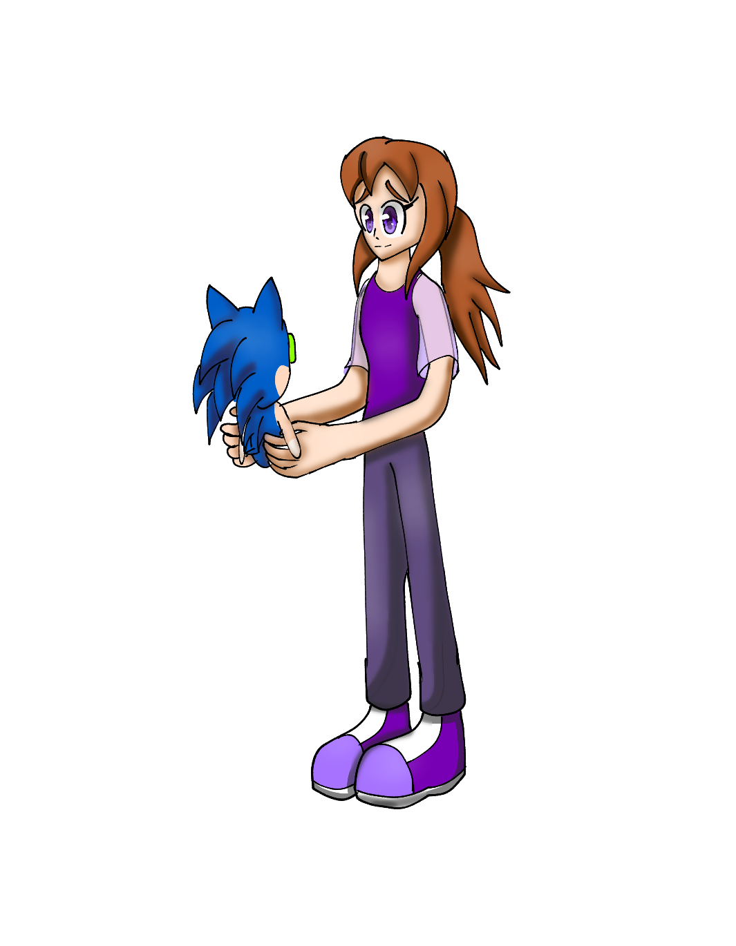 Ga Marie And Sonic Plush By Chasetales On Deviantart