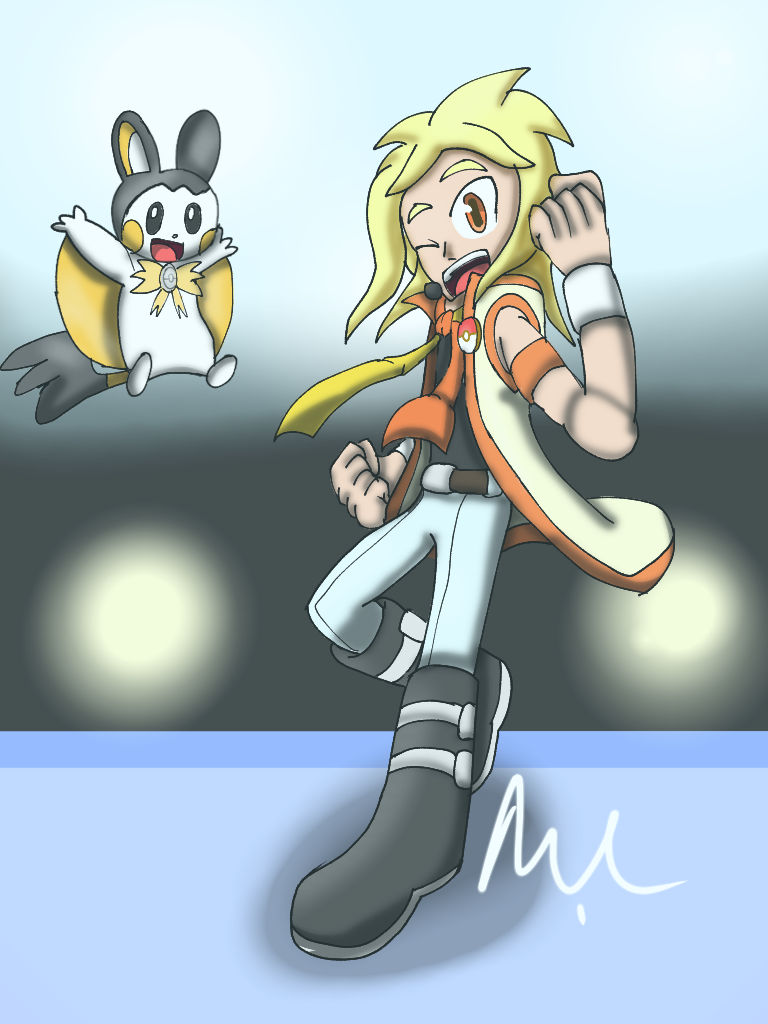 Pokemon Idol Lenka By Chasetales On Deviantart