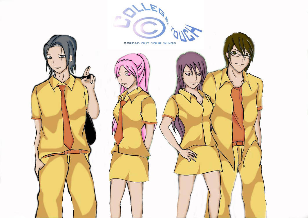 College TOUCH characters1 by SigL on DeviantArt