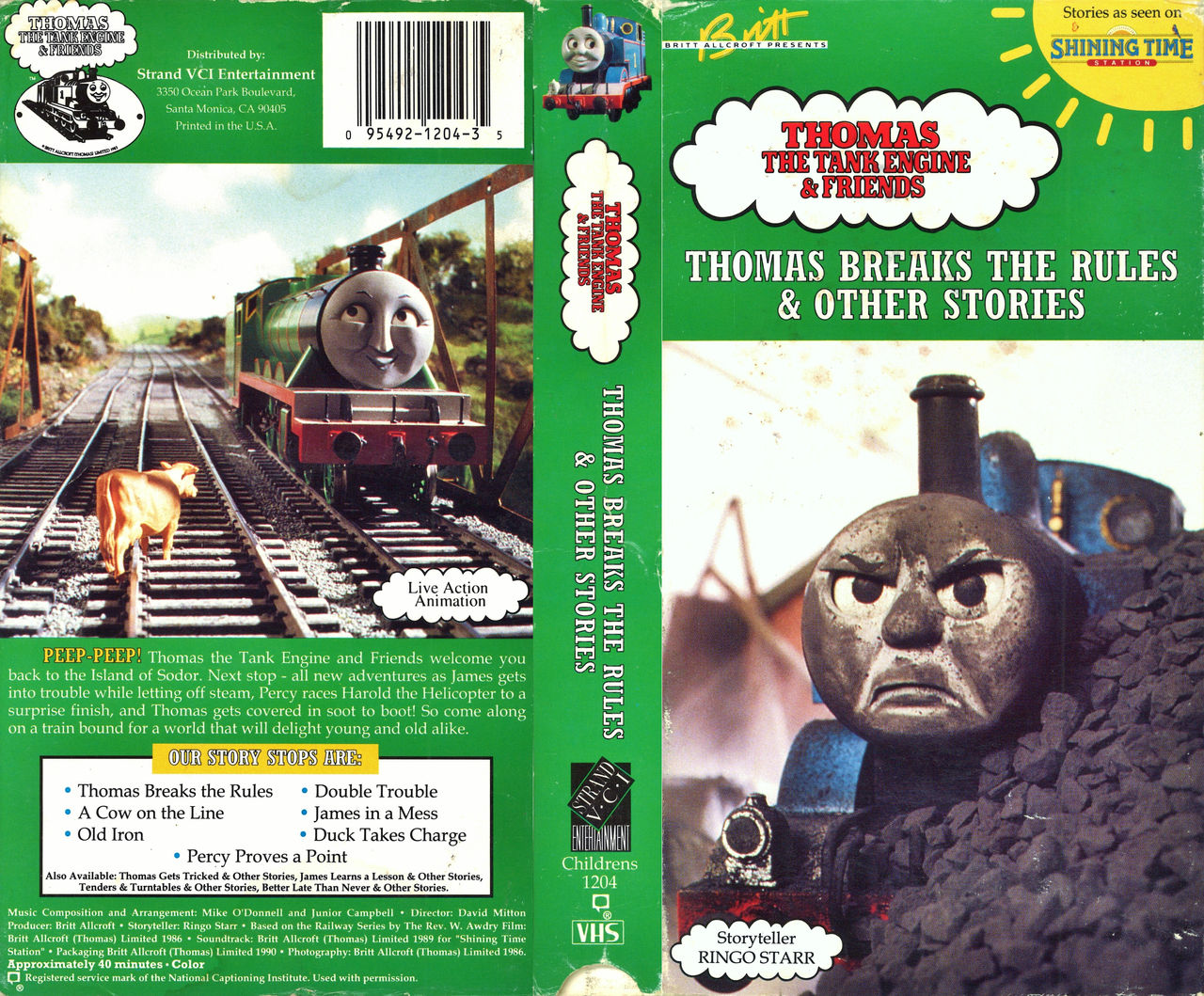 Thomas Breaks the Rules VHS cover by Jack1set2 on DeviantArt Thomas Breaks the Rules VHS cover by Jack1set2 on DeviantArt
