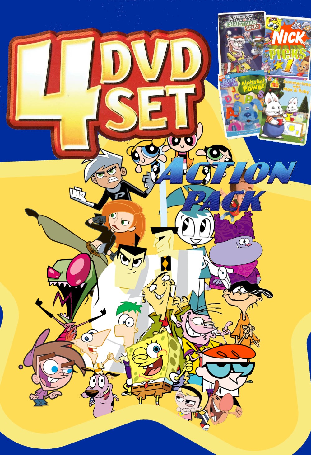 Action Pack 4 Dvd Set By Jack1set2 On Deviantart