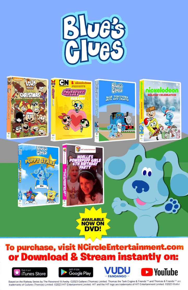 Blue's Clues DVD Insert (NCircle) (2024 Edition) by Jack1set2 on DeviantArt Blue's Clues DVD Insert (NCircle) (2024 Edition) by Jack1set2 on DeviantArt