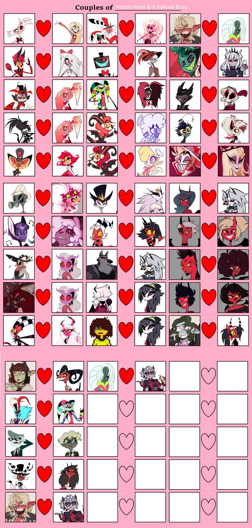 Hazbin Hotel And Helluva Boss Ships V Tier List Commu - vrogue.co Hazbin Hotel And Helluva Boss Ships V Tier List Commu - vrogue.co