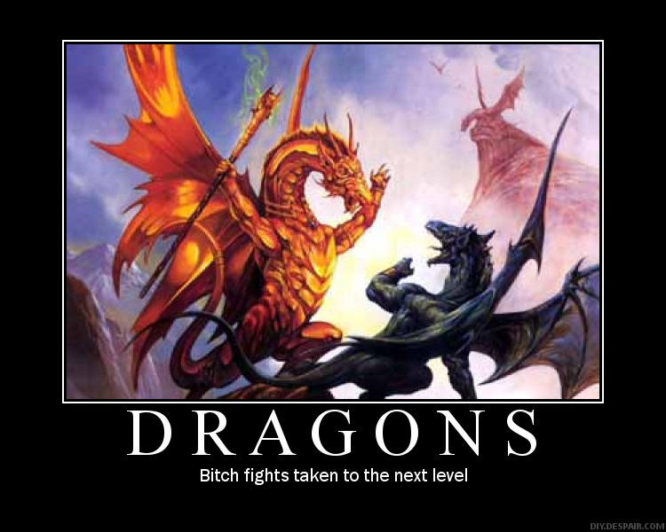 Dragon Bitch Fights By Slashers R Us On Deviantart