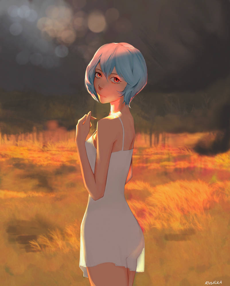Rei Ayanami By Rusaika On Deviantart
