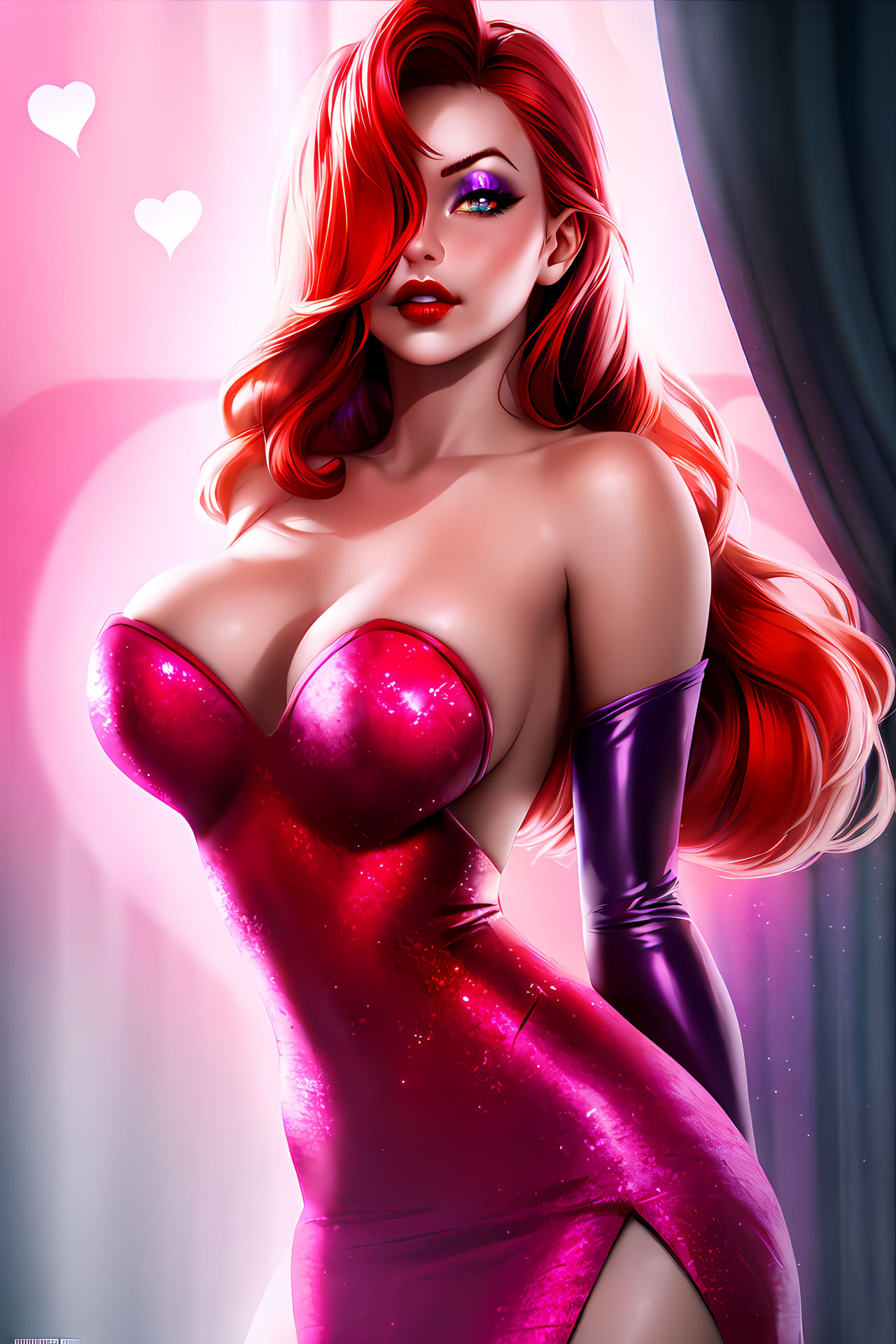 Jessica Rabbit By Aiartshines On Deviantart