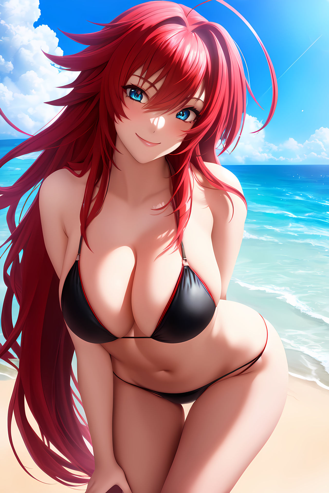 Bikini Rias Gremory By Aiartshines On Deviantart