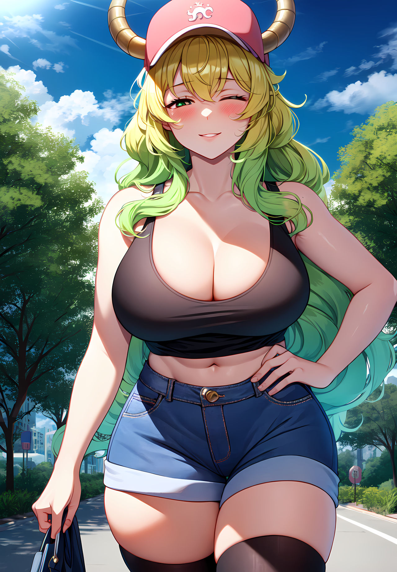 Going Outside With Lucoa From Kobayashi-san by AiArtShines on DeviantArt Going Outside With Lucoa From Kobayashi-san by AiArtShines on DeviantArt