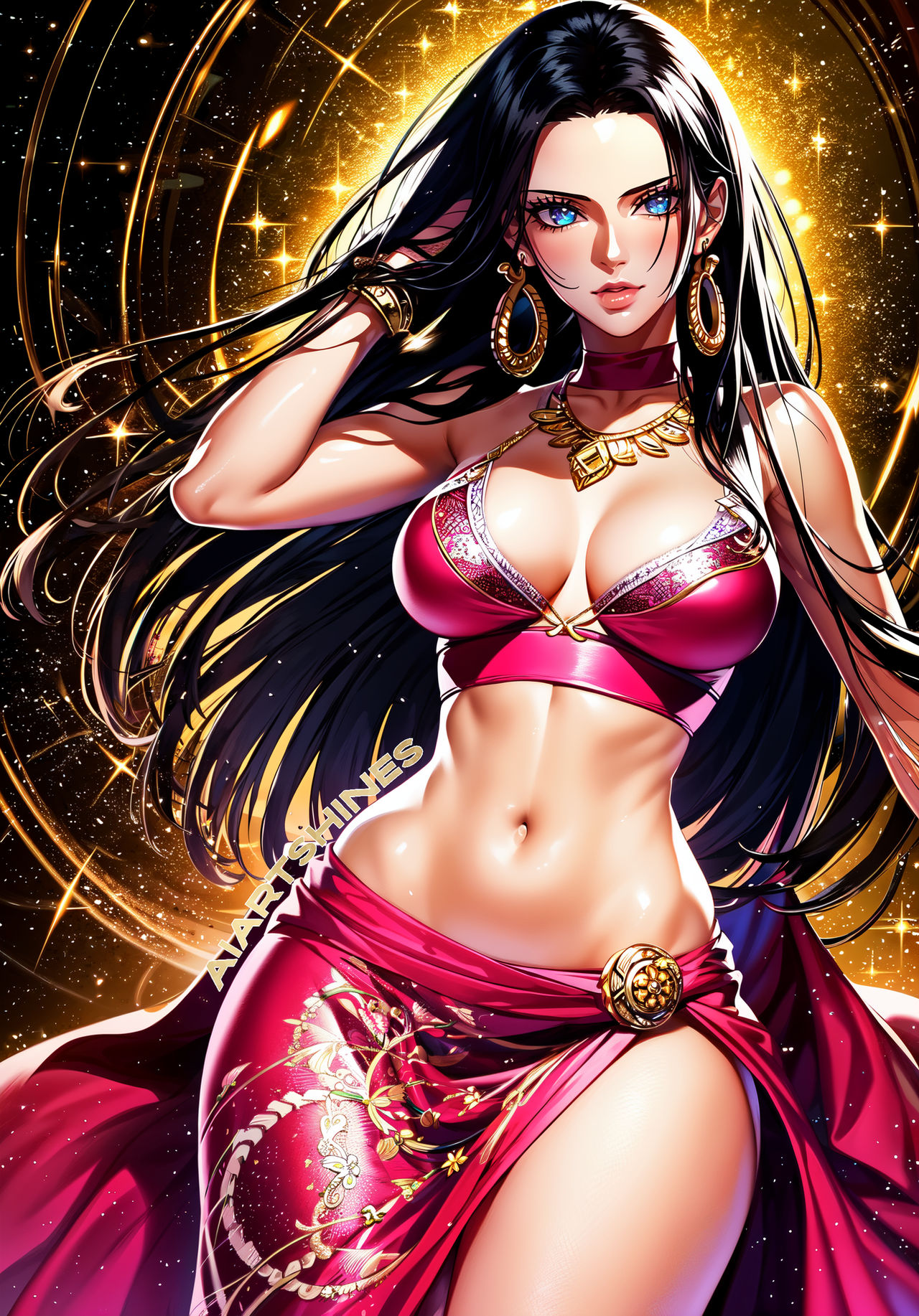 Belly Dancer Boa Hancock By Aiartshines On Deviantart