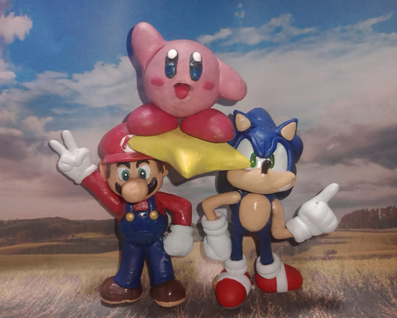 Group Photo Ftsonic Mario And Kirby By Andreyo1108 On Deviantart