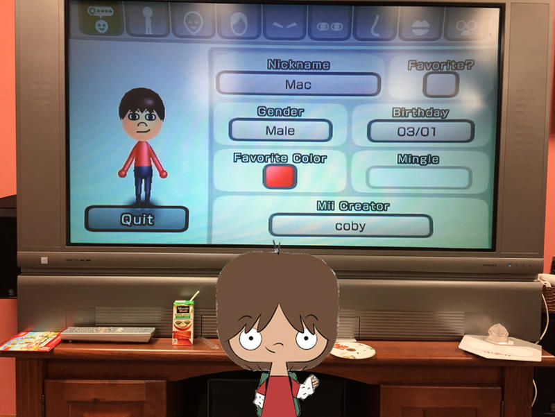 Mac And His Mii By Richardchibbard On Deviantart