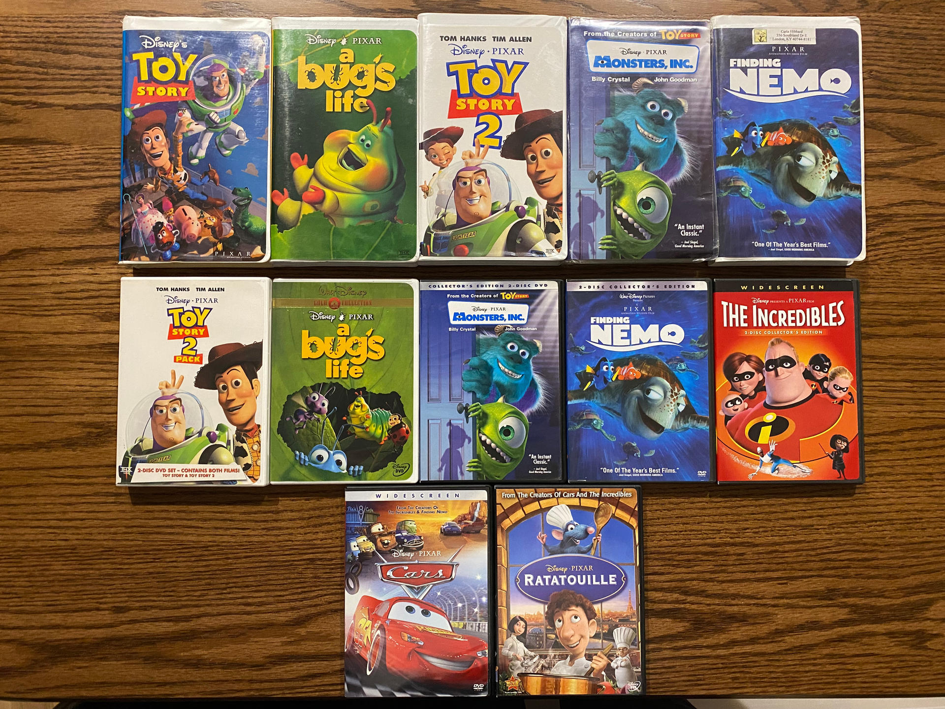 My Pixar VHS And DVD Collection By Richardchibbard On, 46% OFF My Pixar VHS And DVD Collection By Richardchibbard On, 46% OFF