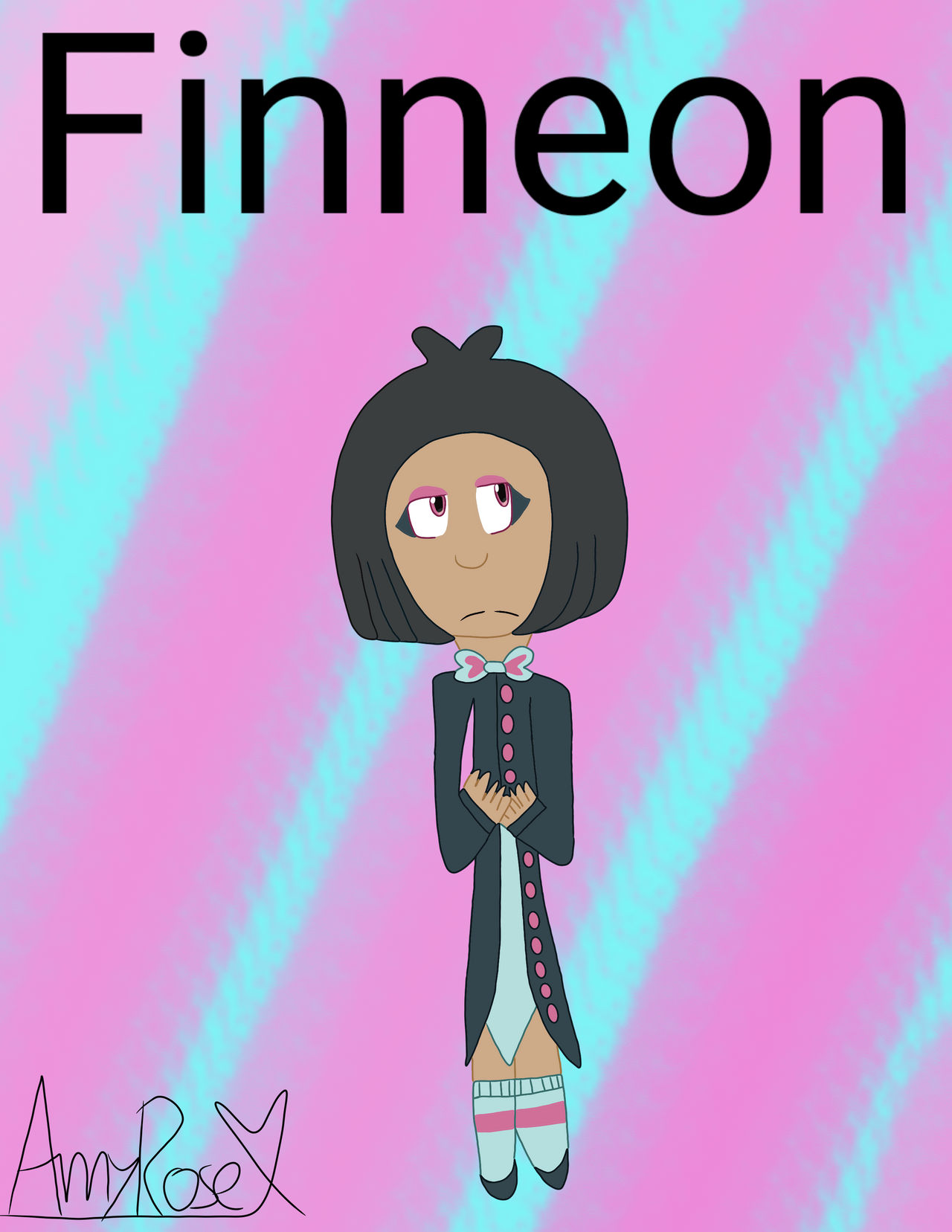 Finneon As A Human By Happyappy234567 On Deviantart