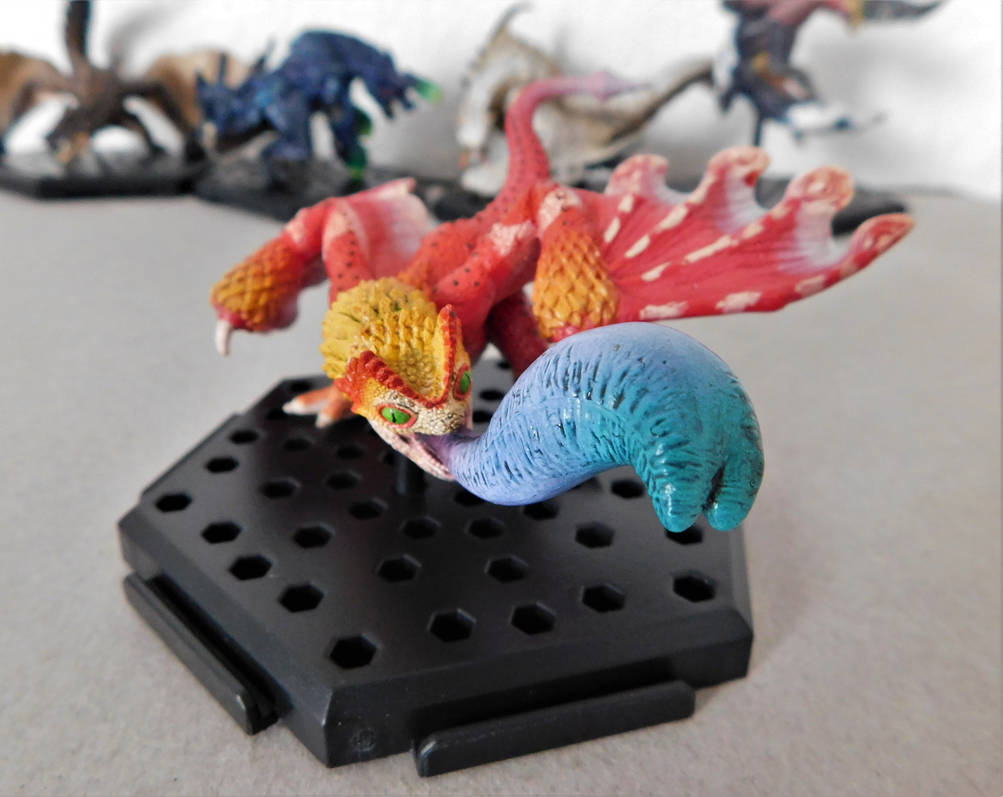 Capcom Figure Builder Coral Pukei Pukei By Acrosaurotaurus On Deviantart