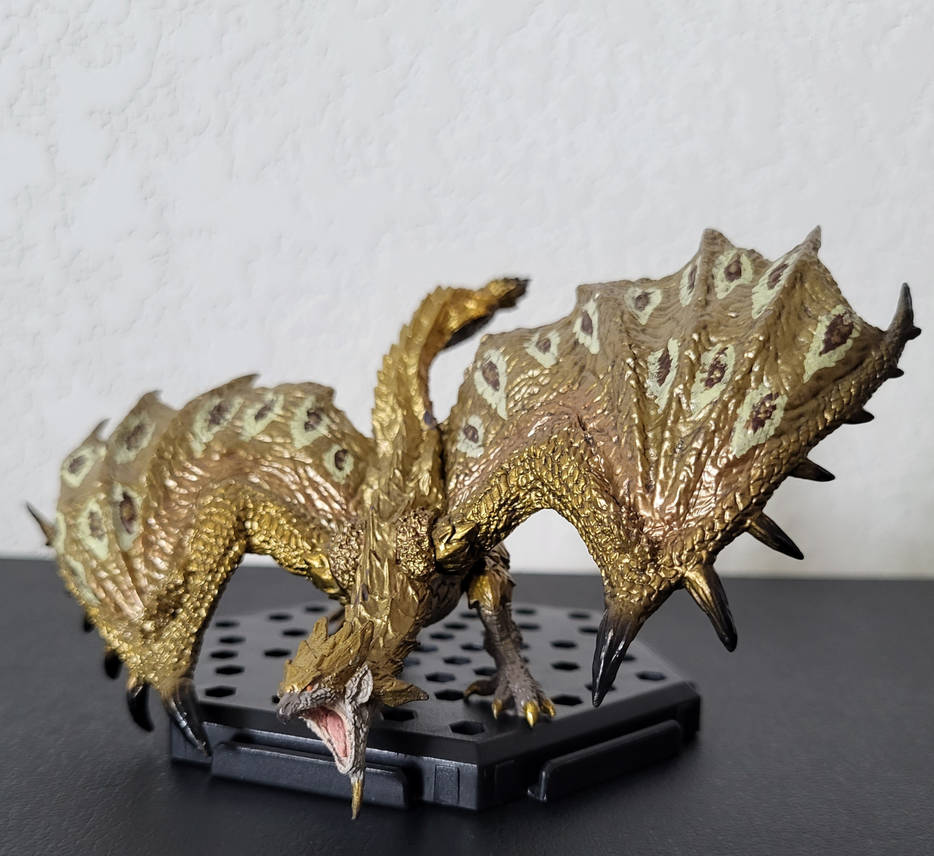 Capcom Figure Builder Gold Rathian By Acrosaurotaurus On Deviantart