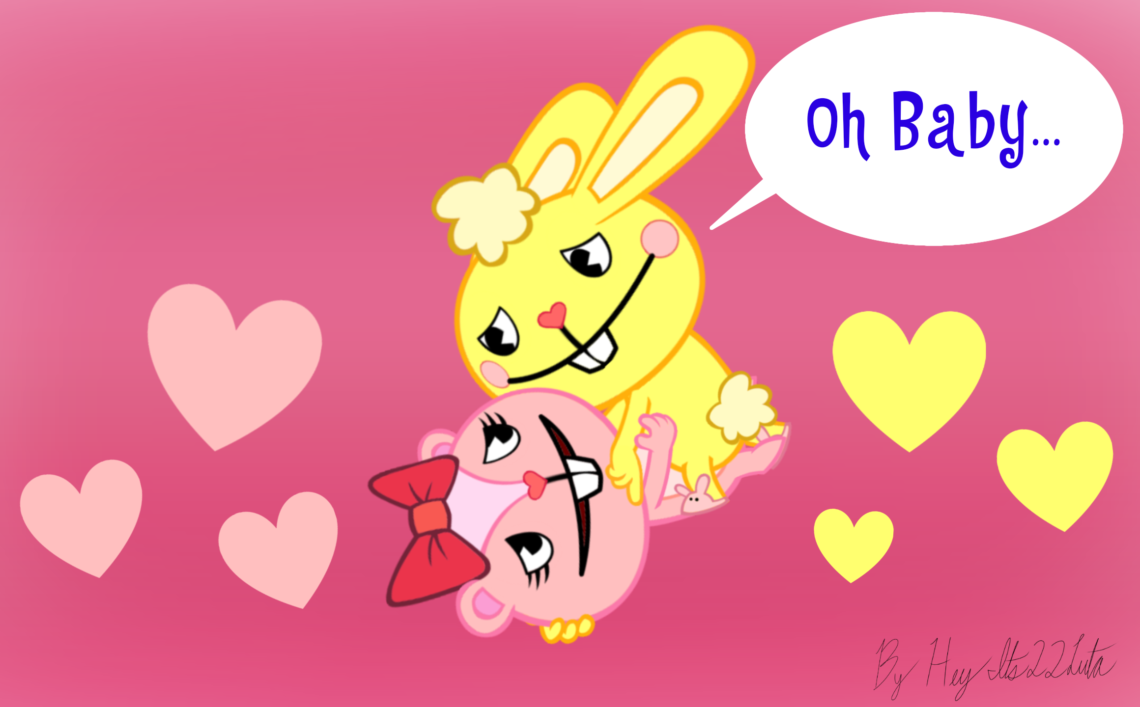 Cuddles And Giggles Goes Loving By Heyits22luta On Deviantart