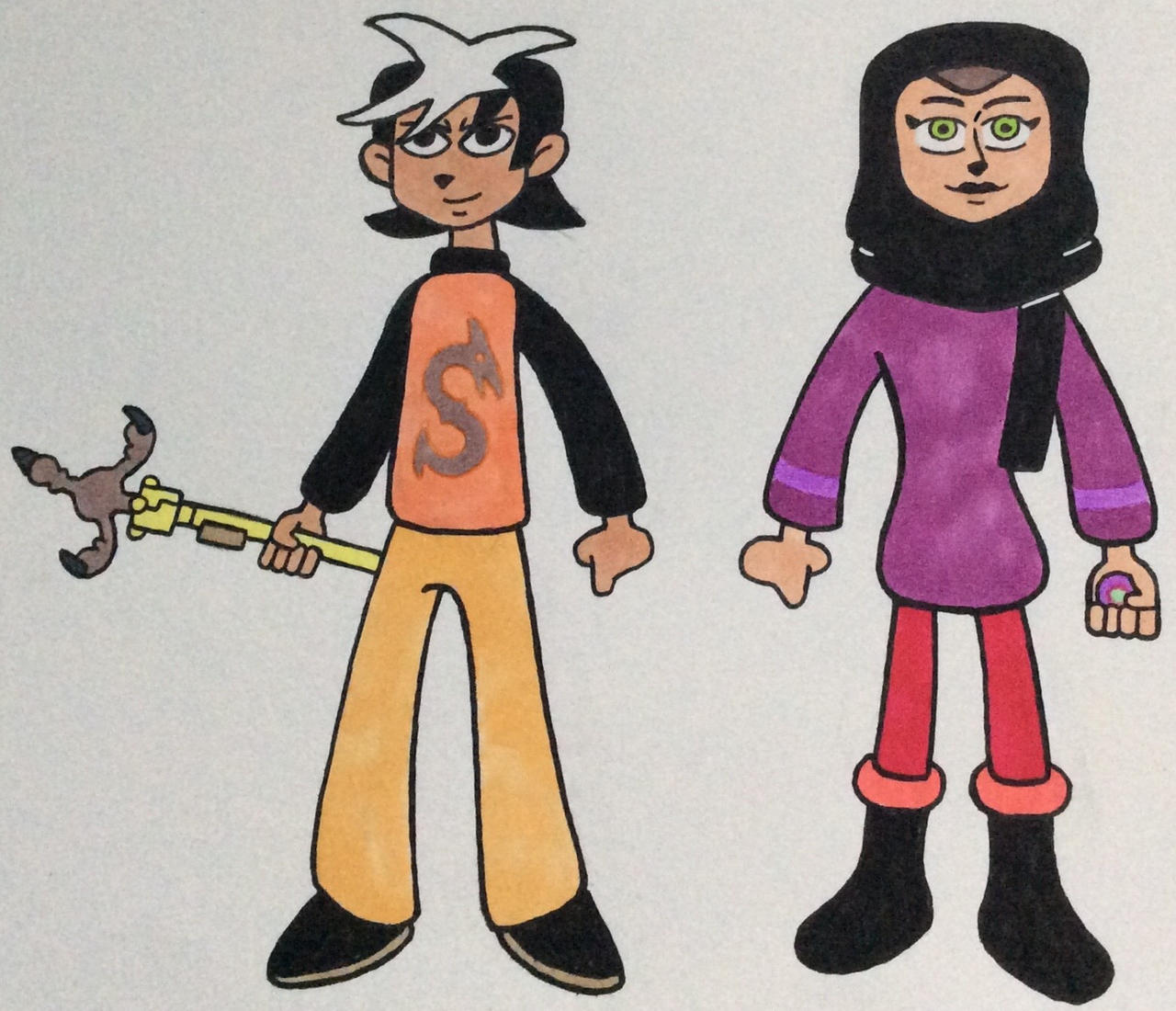 Art Trade Zak Saturday And Wadi By Neonimbus526 On Deviantart