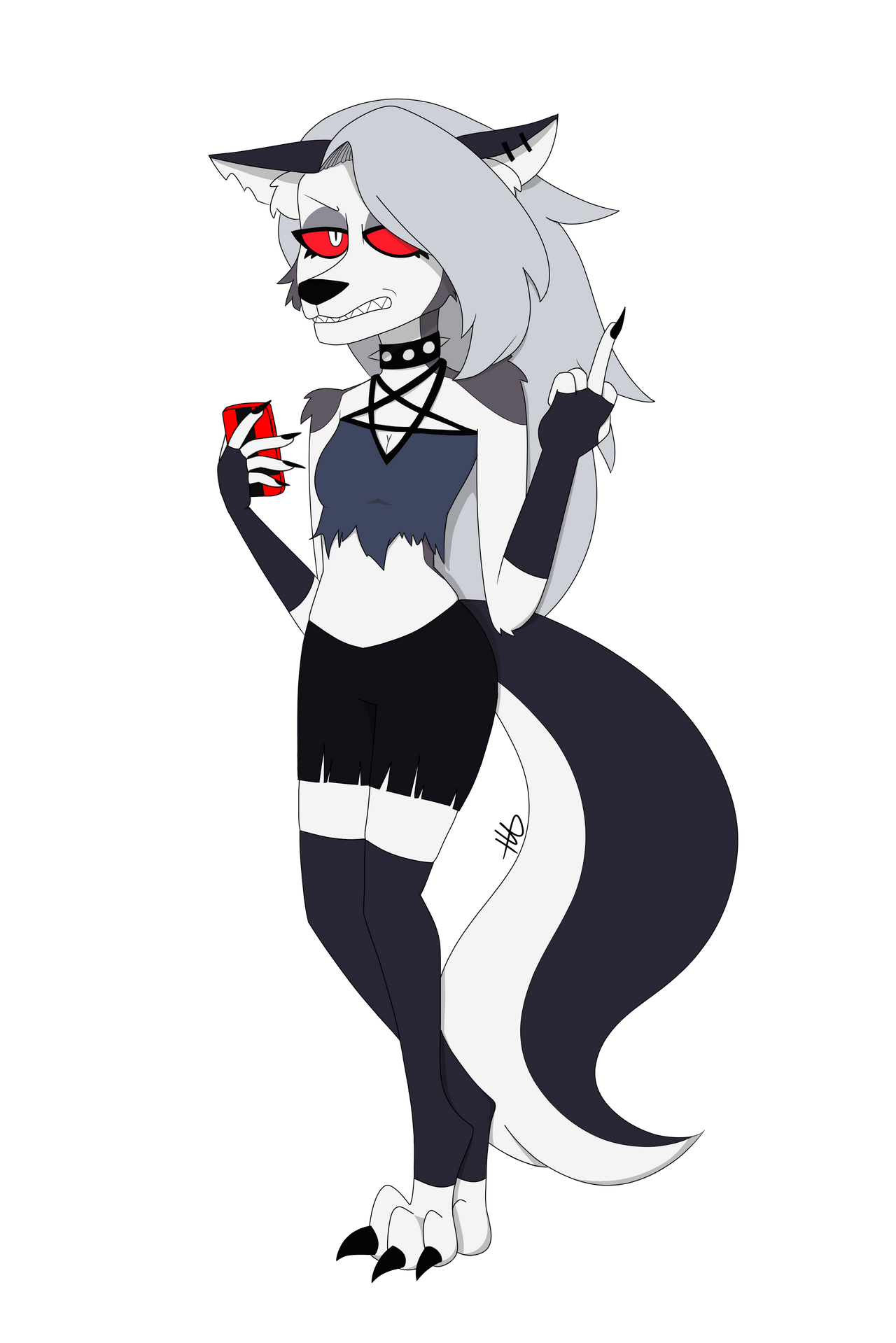 Helluva Boss Loona One Shots Dom Loona X M Hellhound