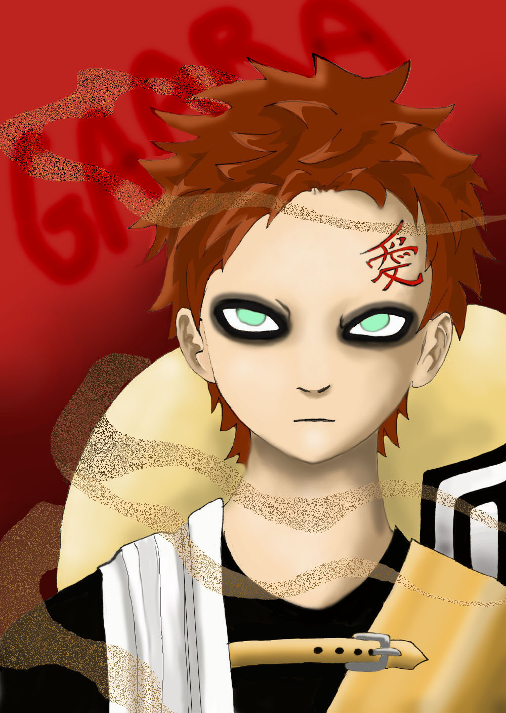 Gaara of the Desert by DragonMilk on DeviantArt