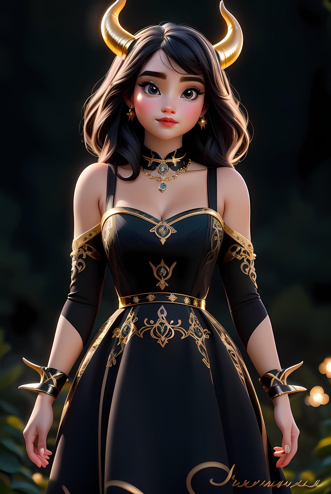Devil Cosplay From Real Life To Generated Ai Image By Mariaglitch On Deviantart